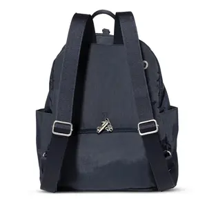 BAGGALLINI Securtex Anti Theft Backpack - French Navy