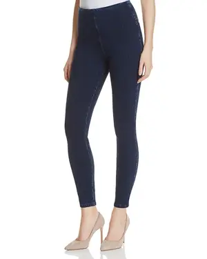 Lyssé Toothpick Denim Leggings - Indigo