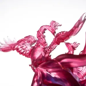 LIULI Splendor In The Ninth Heavens Crystal Figure