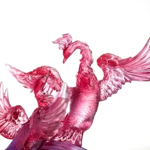 LIULI Splendor In The Ninth Heavens Crystal Figure
