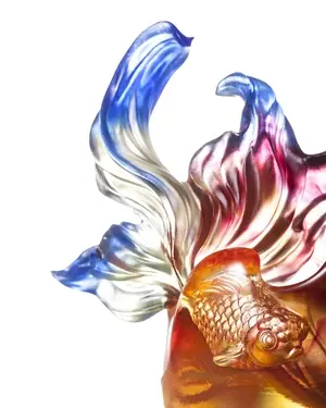LIULI Precious Harmony Crystal Figure