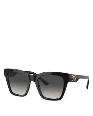 Dolce & Gabbana Square Sunglasses - Black/gray Gradient