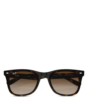 Ray-ban Square Sunglasses, 65mm - Havana/brown Gradient