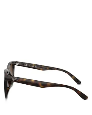 Ray-ban Square Sunglasses, 65mm - Havana/brown Gradient