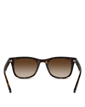 Ray-ban Square Sunglasses, 65mm - Havana/brown Gradient
