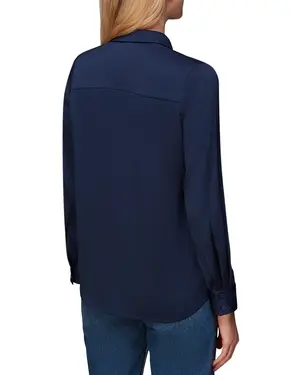 Whistles Molly Satin Shirt