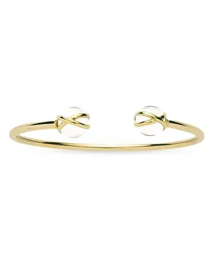 L. KLEIN 18k Yellow Bangle Bracelet - Gold