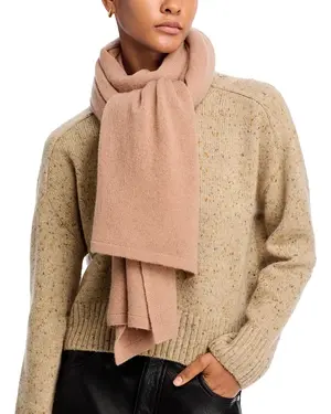 Bloomingdale'S Oversized Knit Scarf - Exclusive Camel