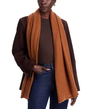 Bloomingdale'S Oversized Knit Scarf Exclusive - Nutmeg