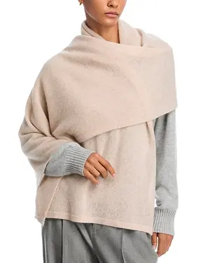 Bloomingdale'S Oversized Knit Scarf - Exclusive Oatmeal