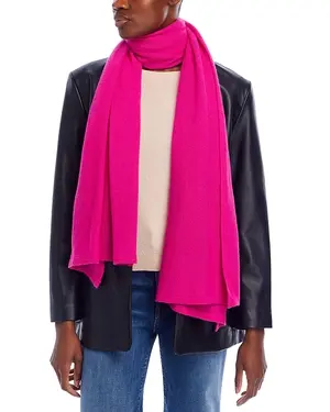 Bloomingdale'S Oversized Knit Scarf - Exclusive Pink