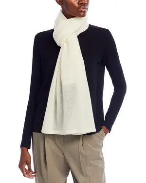 Bloomingdale'S Oversized Knit Scarf Exclusive - White