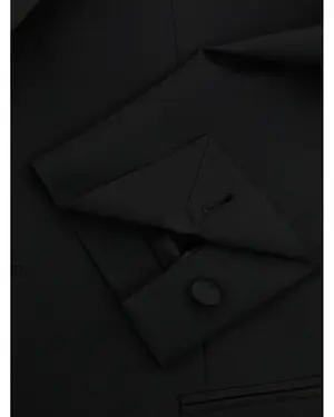 REISS Poker Modern Fit Tuxedo Jacket - Black