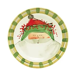 VIETRI Old St. Nick Assorted Dinner Plates, Set Of 4