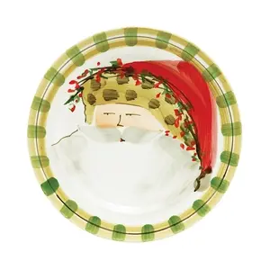 VIETRI Old St. Nick Dinner Plate - Open Misc