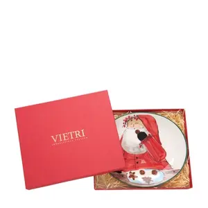 VIETRI Old Saint Nick Cookie Plate