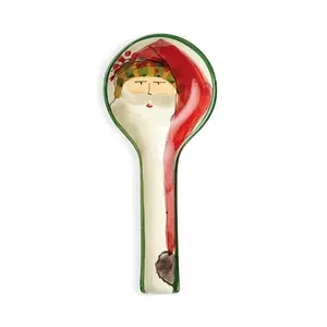 VIETRI Old St. Nick Spoon Rest - Multi