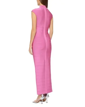 Herve Leger Cutout Bandage Gown
