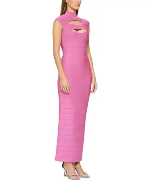 Herve Leger Cutout Bandage Gown