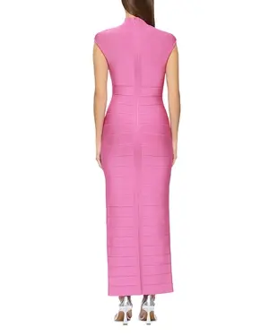 Herve Leger Cutout Bandage Gown