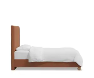 SKYLINE FURNITURE Sparrow & Wren Parker Bed, Twin - Zuma Terracotta
