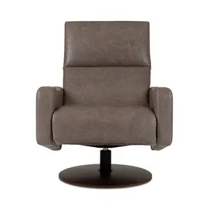 AMERICAN LEATHER Remi Comfort Relax Reclining Chair - Mont Blanc Mink