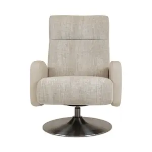 AMERICAN LEATHER Sterling Comfort Relax Reclining Chair - Prescott Cream/bison White