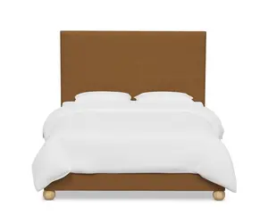 SKYLINE FURNITURE Sparrow & Wren Parker Bed, Queen - Zuma Amber