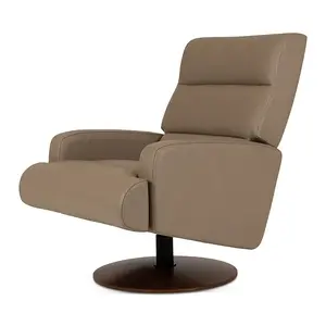 AMERICAN LEATHER Lennox Comfort Relax Reclining Chair - Bison Champagne
