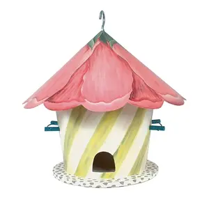 MACKENZIE-CHILDS Hollyhock Birdhouse - Multi