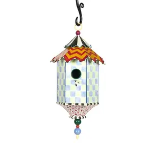 MACKENZIE-CHILDS Flyer's Folly Birdhouse - Multi