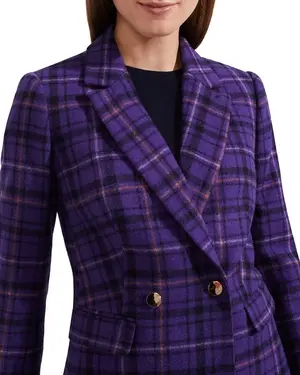 HOBBS LONDON Emberley Plaid Jacket