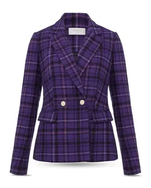 HOBBS LONDON Emberley Plaid Jacket
