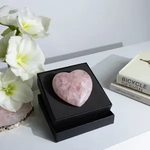ANNA NEW YORK Cuore Rose Quartz Gemstone Heart