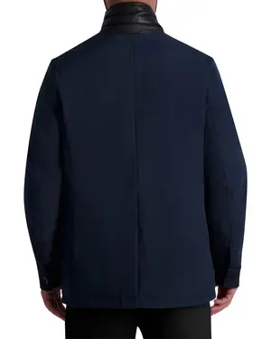 Karl Lagerfeld Paris Puffer Blazer - Navy