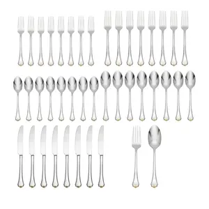HUDSON PARK COLLECTION Laurel 42-piece Flatware Set Exclusive