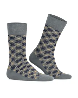 Falke Patterned Cotton-blend Socks By - Dust