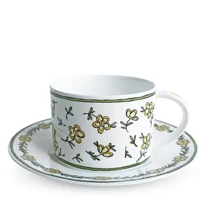 TWIG NEW YORK H. Daisy Chain Cup And Saucer - Multi