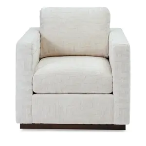 MASSOUD Mansfield Swivel Chair - Grecian Pearl