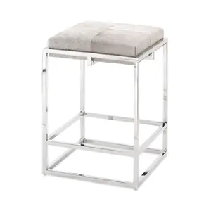 JAMIE YOUNG CO. Shelby Hide Stool - Grey