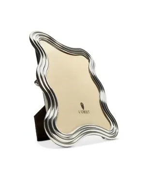 L'Objet Ripple Frame, 4 X 6 - Platinum