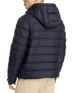 Moncler Arneb Hooded Down Puffer Jacket - Navy