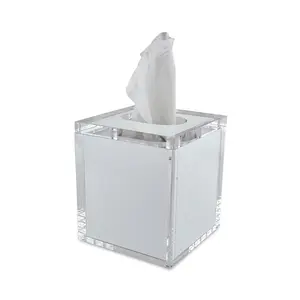 TIZO Lucite Tissue Box - Clear