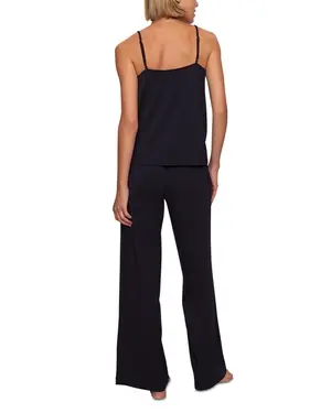 Eberjey Gisele Cami & Pant Pajama Set - Black