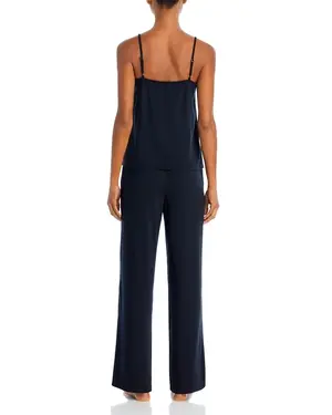 Eberjey Gisele Cami & Pant Pajama Set - Black
