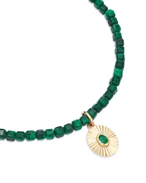 Bloomingdale'S Emerald Charm Bracelet