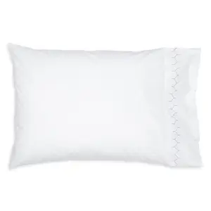 JOHN ROBSHAW Stitched Standard Pillowcases, Set Of 2 - Sand