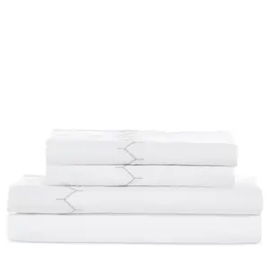 JOHN ROBSHAW Stitched Standard Pillowcases, Set Of 2