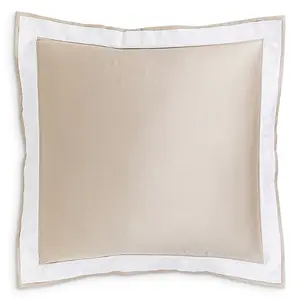 Frette Flying Sateen Euro Sham Exclusive - Sand/white