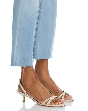 L'Agence Kendra Mid-rise Cropped Flare Jeans